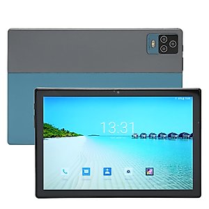 10.1 Inch Tablet, 1280x800 HD IPS 5G WiFi Tablet for Android8.1, 2GB RAM 32GB ROM, Octa Core CPU 4000mAh Type C Office Tablet with Dual Camera, 4G LTE Gaming Tablet for Daily (US Plug)