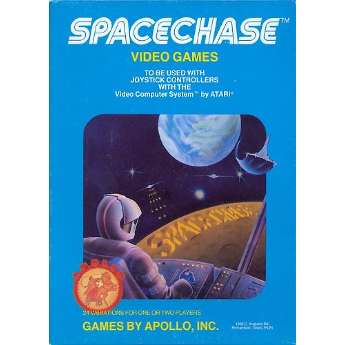 Spacechase Atari 2600 Game Cartridge