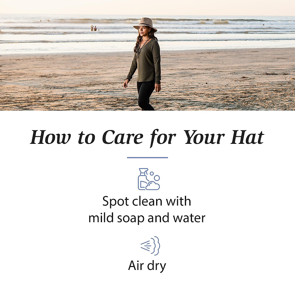 Wallaroo Hat Company Women’s Petite Aspen Fedora – UPF 50+ Sun Protection, 100% Wool Felt, Adjustable, Packable, Black, Small