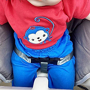 ZARPMA Seat Covers Cushion for IKEA Antilop Highchair, Washable Foldable Baby Highchair Cover IKEA Child Chair Cushion