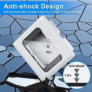 Symcode Embedded Barcode Scanner NFC Reader 1D 2D QR Code Scanning Module 3 TTL Interface Barcode Scanner NFC Reader Writer for Access Control,Locker Scan Code Payment etc