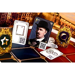 Chronicles of Crime Millennium 1900 Board Game - Immersive Detective Mystery Adventure, Cooperative Game for Kids and Adults, Ages 12+, 1-4 Players, 60-90 Minute Playtime, Made by Lucky Duck Games