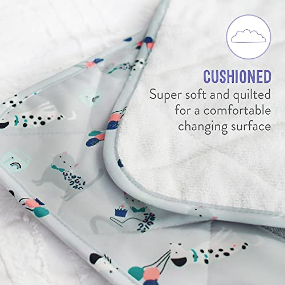 Bambino Mio, Changing Pad - Lightweight, Foldable and Portable Diaper Changing Mat, Swinging Sloth