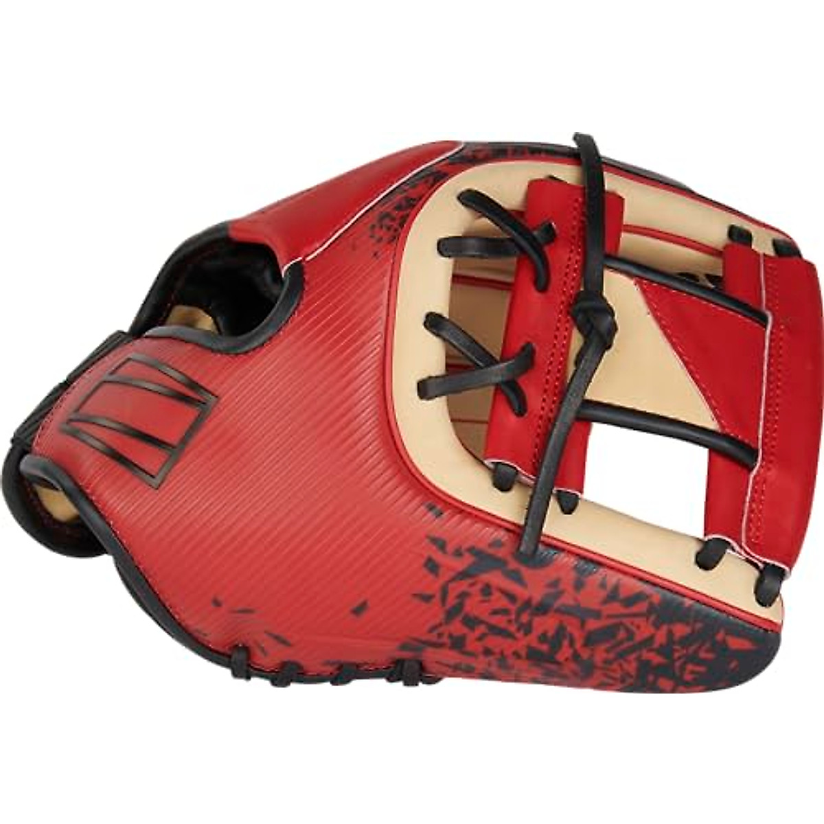 Rawlings | REV1X Baseball Glove | Right Hand Throw | 11.5" - Pro I-Web | Camel/Scarlet