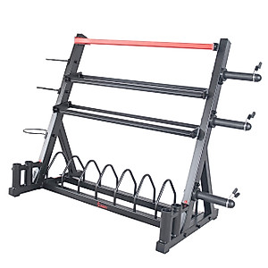 Sunny Health & Fitness All-In-One Weights Storage Rack Stand - SF-XF920025