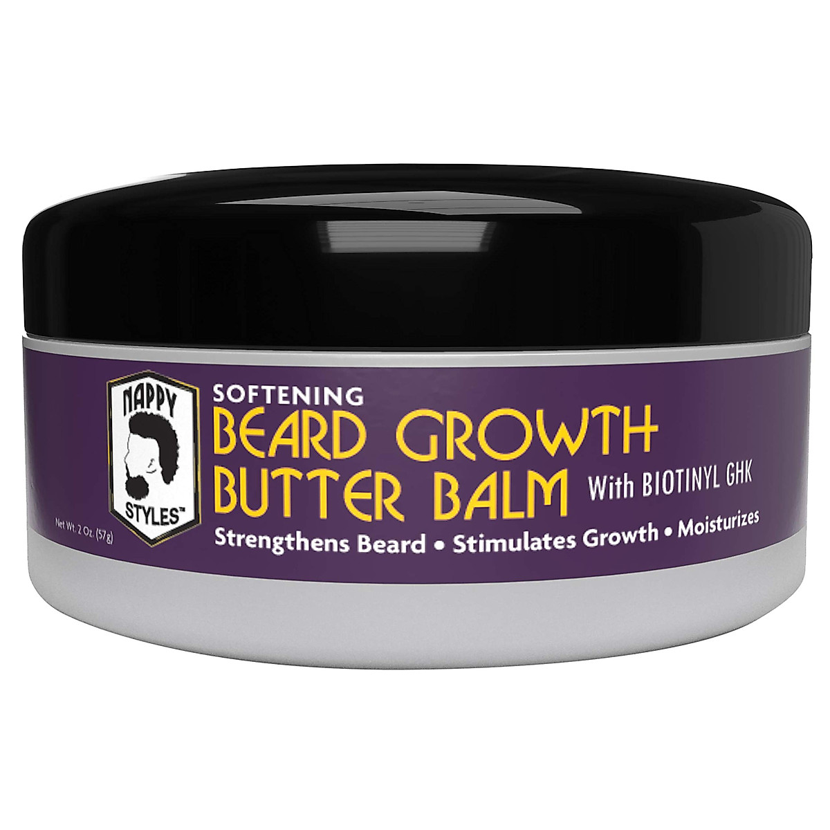 Nappy Styles Beard Growth Butter Balm (Pack of 2)