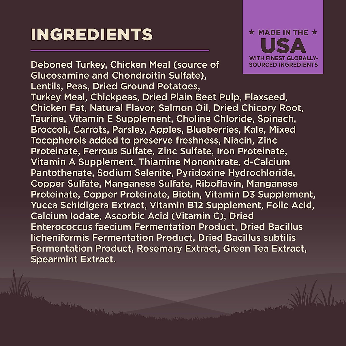 Wellness CORE Grain-Free Senior Dry Dog Food, Made in USA with Natural Ingredients, No Meat by-Product, Fillers, Artificial Flavors, or Preservatives (12-Pound Bag, Turkey)