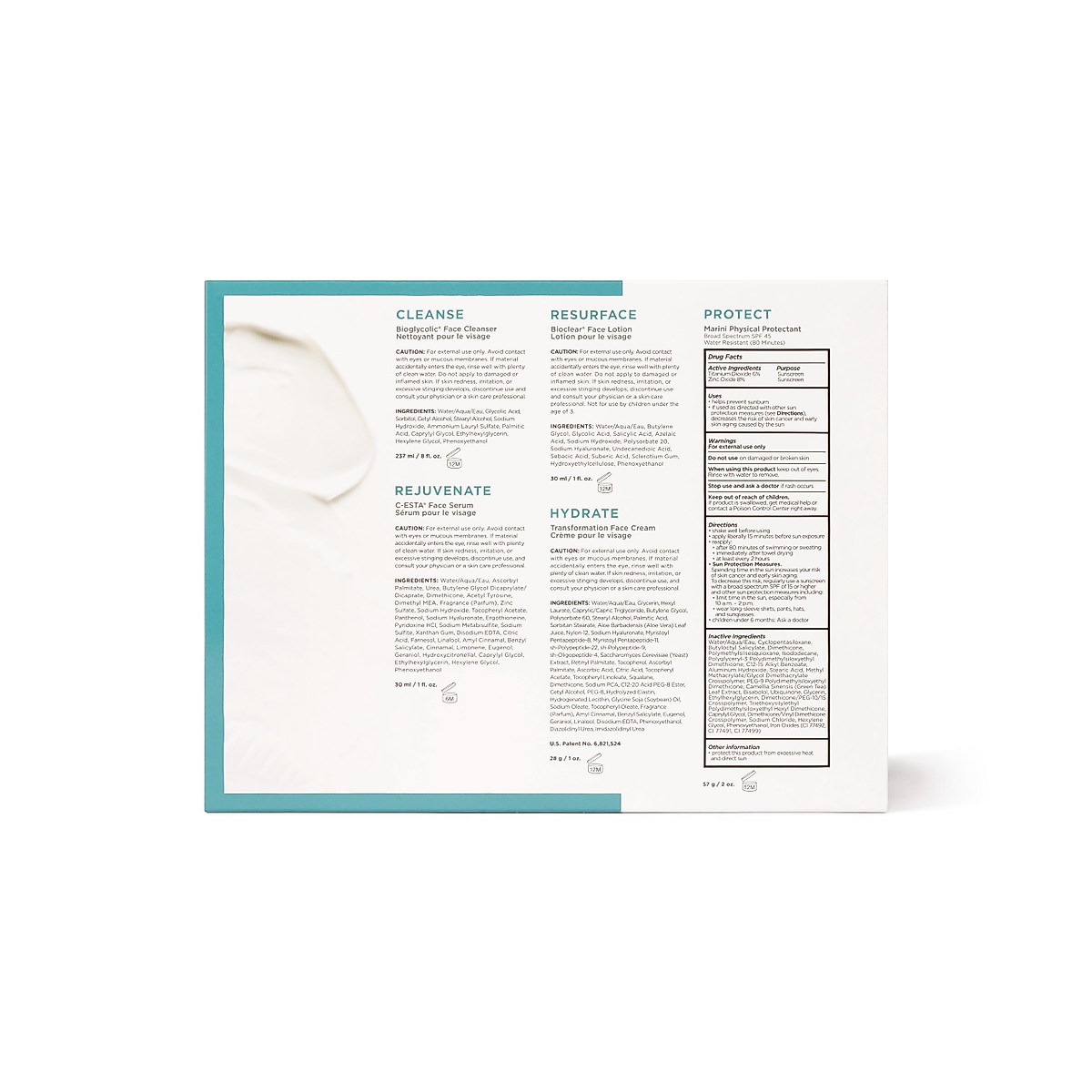 Jan Marini Skin Research Skin Care Management System - With Marini Physical Protectant Tinted SPF 45 - Normal/Combination Skin