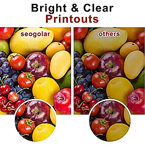 Seogol Compatible Epson T502 502 Refill Ink Bottle Kit for Epson EcoTank ET-2700 ET-2750 ET-2760 ET-3700 ET-3710 ET-3750 ET-3760 ET-4760 ET15000 ST-2000 ST-3000 ST4000