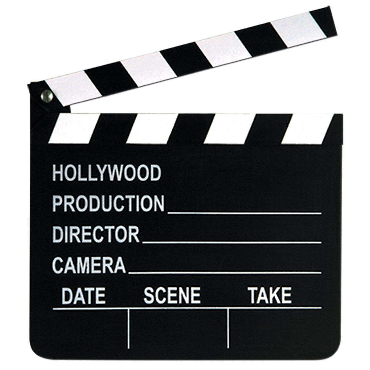 Rhode Island Novelty 7 Inch x 8 Inch Hollywood Movie Clapboard, Two Per Order