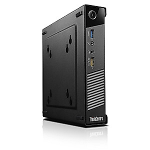Lenovo ThinkCentre M73 Tiny Desktop (Intel i5-4590T Quad-Core 2GHZ, 8GB, 128GB SSD, Wifi Windows 10 Professional Black