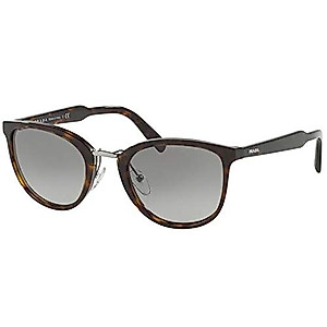 Prada PR22SS 2AU3M1 Tortoise PR22SS Round Sunglasses Lens Category 2 Size 52mm