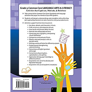 Common Core Language Arts & Literacy Grade 5: Activities That Captivate, Motivate & Reinforce
