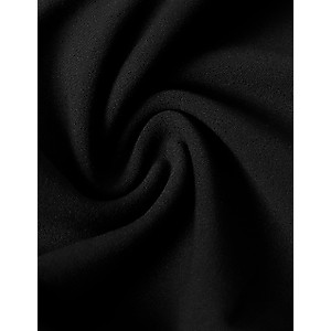 Colorfulkoala Women's Dreamlux High Waisted Workout Leggings 25" Inseam 7/8 Length Yoga Pants (L, Black)