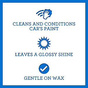 TriNova Car Wash Gallon - Car Shampoo and Conditioner - pH Neutral - High Foaming Car Soap - Leaves a Glossy Shine - Perfect for Foam Cannon - 1 gallon, 128oz