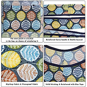 Grocery Bags Reusable Foldable 8 Pack Shopping Bags Large Capacity Cloth Tote Bags Durable and Machine Washable