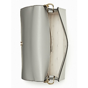 Kate Spade New York Cameron Street Chain 3 in 1 Clutch Shoulder Bag Crossbody Bag, Nw Gray Multi