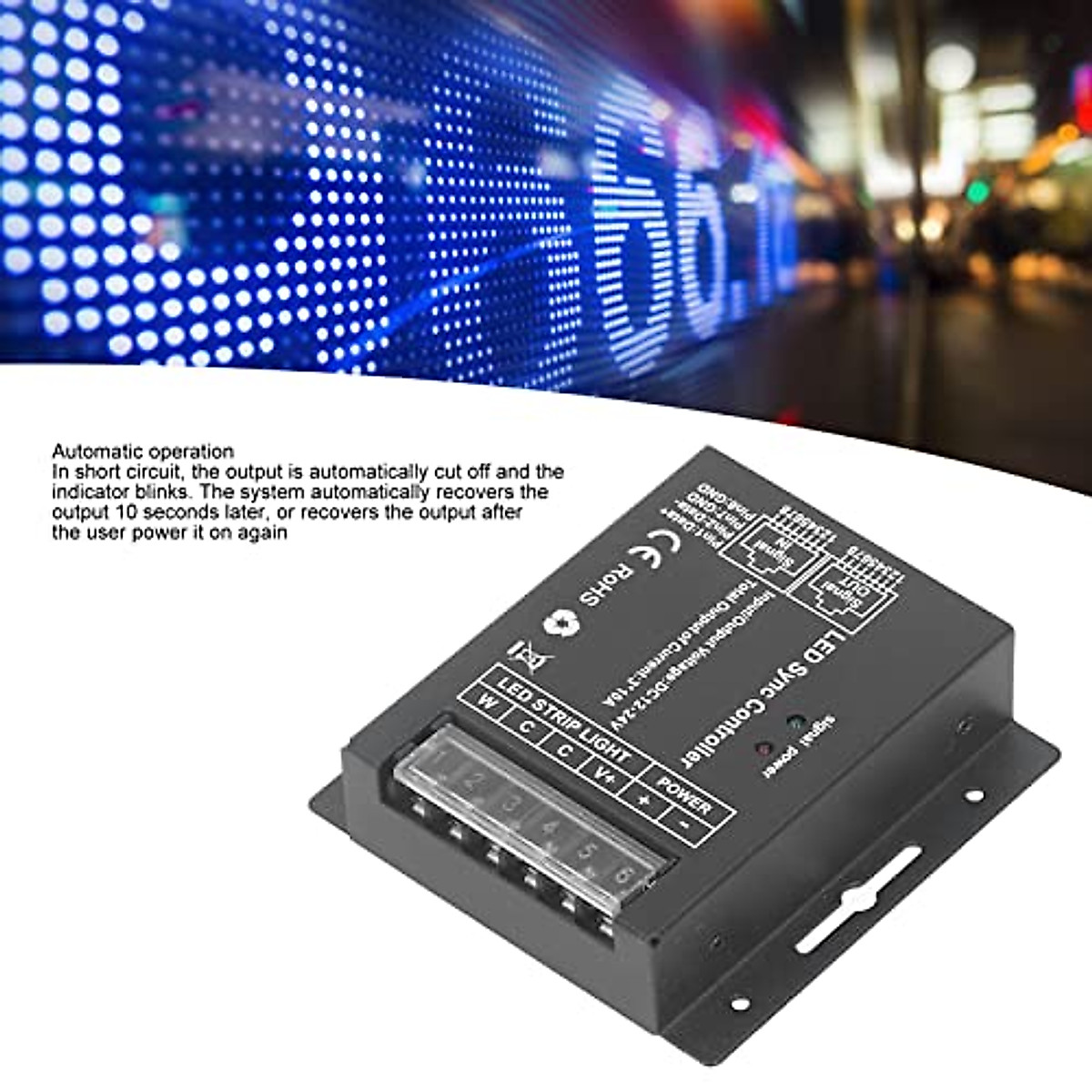 RF Remote LED Dimming Controller, 14 Keys LED Dimmer Controller for Wall Lamp
