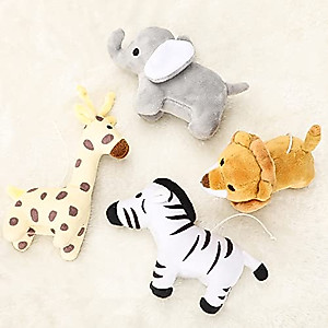 CLYMENE Safari Animals Baby Musical Crib Mobile - Jungle Animals Mobile for Crib with 12 Lullabies for Baby Boys and Girls | Safari Nursery Decor