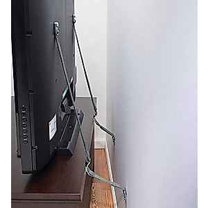 Safety 1st TV & Furniture Safety Straps, Black, Multi, 2 Straps(Pack of 1)