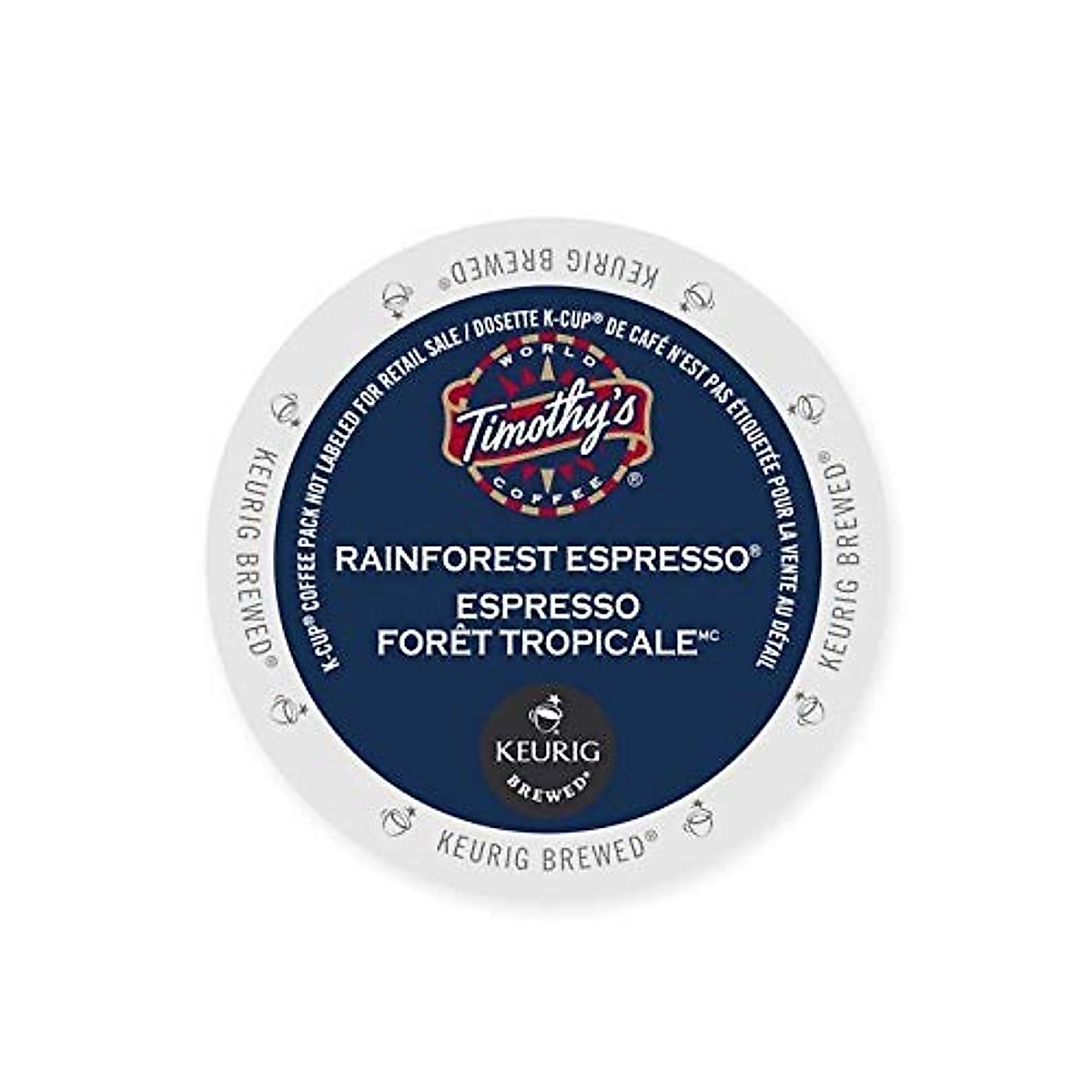 Timothy's World Coffee Rainforest Espresso 96 K-Cups