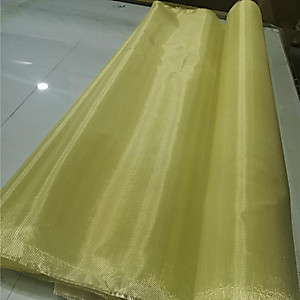 Cosyhat XLJP 1/2/5Meters Ultra-Thin 50gsm 200D Kevlar Fiber Fabric Aramid Plain Cloth 40"/100cm Width Thickness 0.1mm (Size : 1mx5m Roll Packaging)