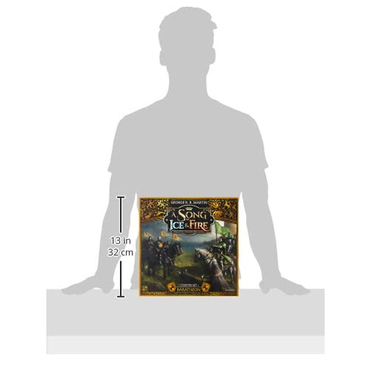 A Song of Ice & Fire Tabletop Miniatures Game Baratheon Starter Set - Rise of The Stag! Strategy Game for Adults, Ages 14+, 2+ Players, 45-60 Minute Playtime, Made by CMON
