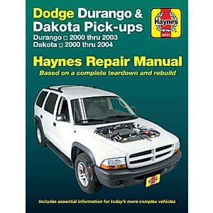 Dodge Durango 2000-2003, Dodge Dakota 2000-2004 (Hayne's Automotive Repair Manual)