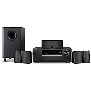 Onkyo HT-S3900 5.1-Channel Home Theater Receiver/Speaker Package,black