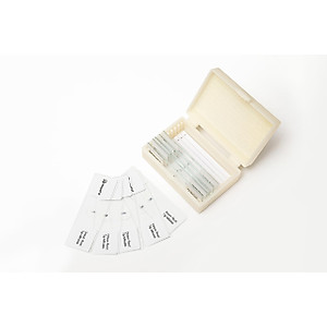 Onion Root Tips Cell Mitosis Microscope Slides, 10PCS College Level Plant Mitosis Slides for Genetics Biology Science Class