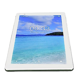 HEEPDD Tablet, 100‑240V 4GB RAM 64GB ROM Tablet PC MTK6592 8.1 Inch HD Display for Work (US Plug)