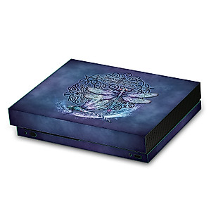 Head Case Designs Officially Licensed Brigid Ashwood Dragonfly Art Mix Vinyl Sticker Gaming Skin Decal Cover Compatible with Xbox One X Console