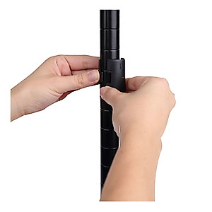 Alera SW583624BL Industrial Extra Wire Shelves, 36w x 24d, Black (Case of 2)