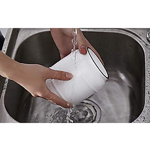 Toichi ceramic canisters | 51 FL.OZ Ceramic Food Storage Jar|White cookie jar|Ceramic canisters with lids|Coffee Canister|Ceramic jar with lid