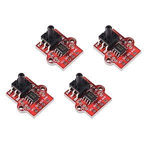 4Pcs 3.3-5V Digital Barometric Air Pressure Sensor Module Liquid Water Level Controller Board 0-40KPa, Air Pressure Sensor Connect 2.5mm Soft Tube