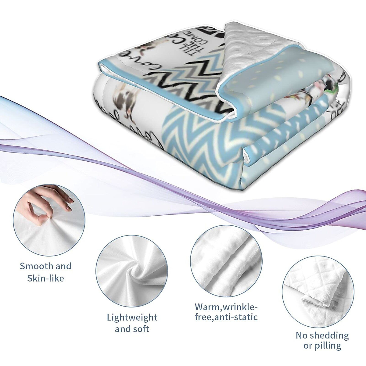 Baby Blanket for Boys Girls Milk Cow Baby Blanket Warm Soft Cozy Nursery Blankets All Season Air Conditioning Throw Blanket Stroller Crib Receiving Blanket 30x40 Inch