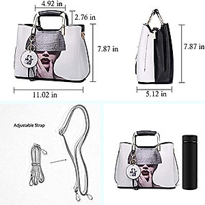 Nevenka Purses and Fashion Handbags for Women Top Handle Satchel Shoulder Bags Ladies Leather Totes (1)