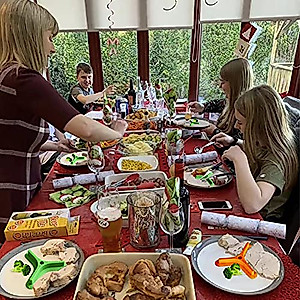 Tomppy Microwave Food Storage Tray Divider Free Silicone Food Plate Separator Controlled Meals for Teens and Adults On-The-Go BPA-Free Food-Safe Materials (Green, 1pc)