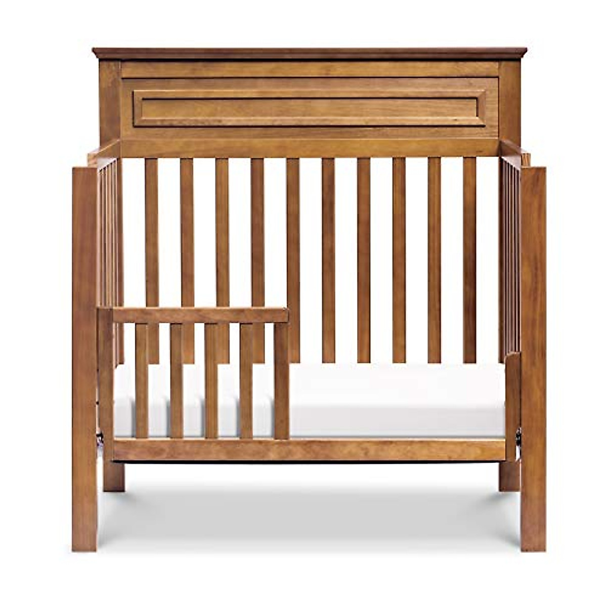 DaVinci Autumn 4-in-1 Convertible Mini Crib in Chestnut, Greenguard Gold Certified