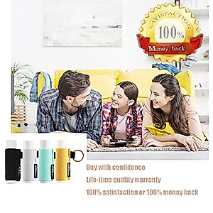 WK IEASON - Lip Balm Holder Keychain Clip On Lipstick Sleeve Tight-Knit Elastic Lip Balm Keychain Holder (Black/Grey/Yellow/Blue)