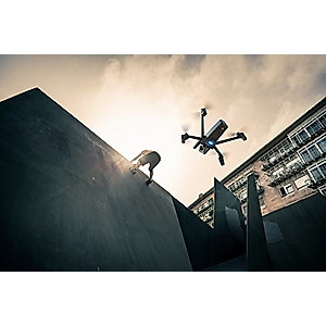 Parrot PF728000 ANAFI Drone, Foldable Quadcopter Drone with 4K HDR Camera, Compact, Silent & Autonomous, Realize your shots with a 180° vertical swivel camera, Dark Grey