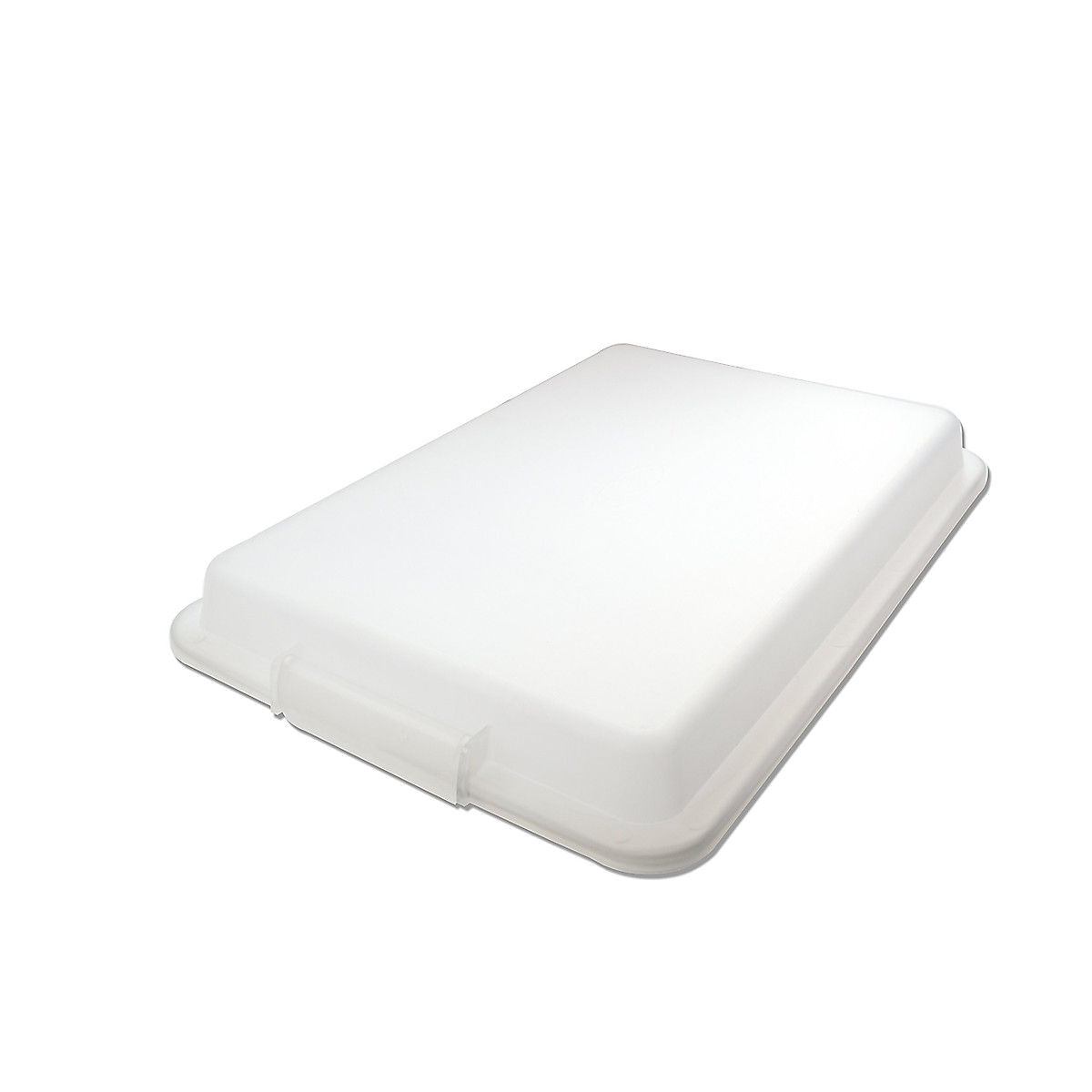 USA Pan Bakeware Nonstick Cupcake and Muffin Pan with LId, 12 Cup, WHITE