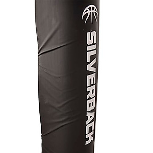 Silverback Ghost Basketball Goal with 60-Inch Tinted Tempered Glass Backboard