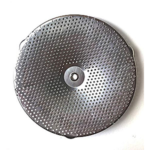 BelleVie Stainless Steel 5 Qts. (3 Lbs. per minute) Food Mill with 3 Cutting Plates"