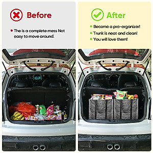 BALEINE 4 PK Grocery Bags Reusable Shopping Bags with Reinforced Bottom, Heavy Duty Foldable Tote Bags (Grey)