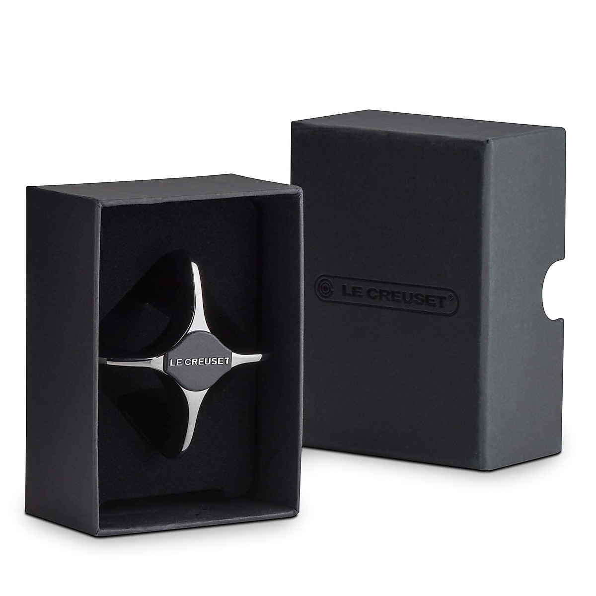 Le Creuset Champagne Star Opener, 1.5" , Black Nickel