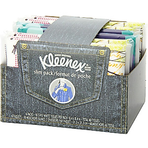 3 Pk Slim Pack Wallet Size (2 Pack) = 60 Tissues - Most Elegant Look of Any Portable Tissue Anywhere