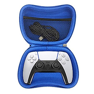 PS5 Controller Accessory Kit for PlayStation 5 DualSense Controllers - Surge Starterpack, Protective Controller Case, Controller Grips, Thumb Grips, Nylon Braided Charge Cable