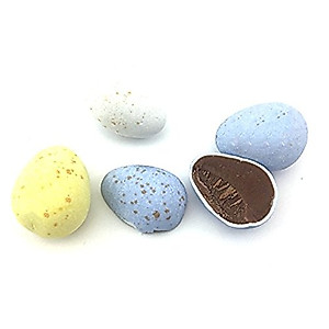 Mini Eggs Milk Chocolate Candy 5 Pounds Bulk, All Kosher Dairy Eggs With A Crisp Sugar Shell 5 lbs Bulk Egg Special Buy