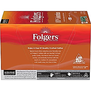 Folgers 100% Colombian Medium Roast Coffee, 72 Keurig K-Cup Pods